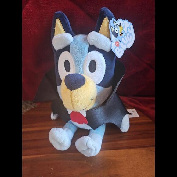 Toys | Bluey Halloween Vampire Plush 12 New With Tags | Poshmark